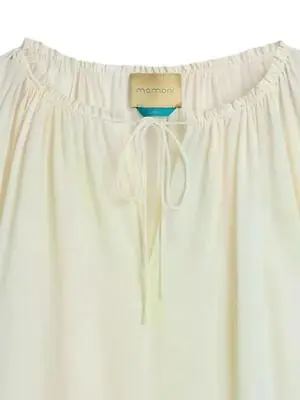 Momoni Mendoza Lace-trimmed Blouse - Neutrals