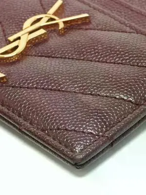 Saint Laurent 2020 Cassandre Matelassé Card Holder