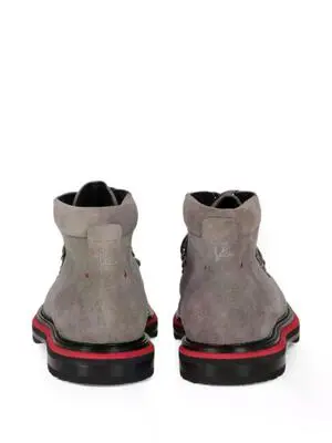 Isaia Suede Lace-up Boots