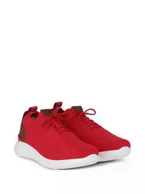 Isaia Lace-up Knit Sneakers
