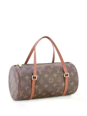 LOUIS VUITTON Papillon 26 Satchel - Brown