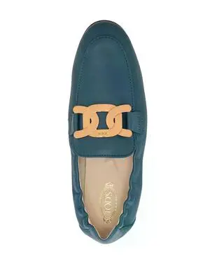 TOD'S Chain Link Detail Loafers