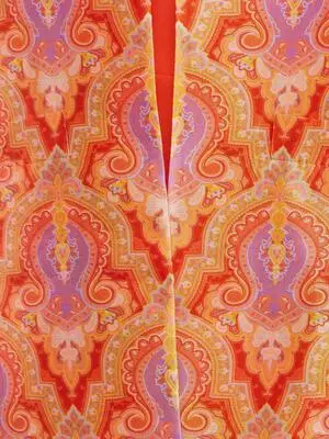 424 Paisley-print Jacquard Jumpsuit Set