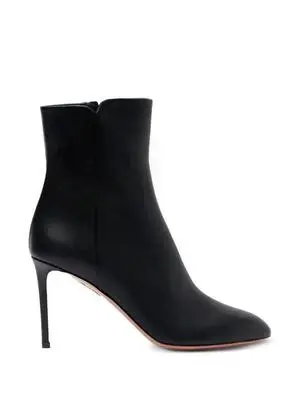 Aquazzura Zip Up Booties