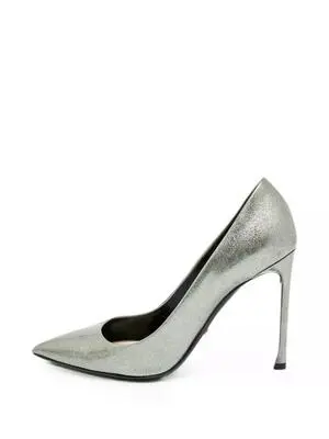 Silver Tone Pumps