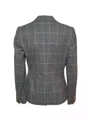 Dolce & Gabbana Plaid Single-breasted Blazer