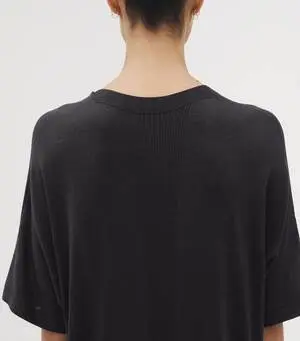 SHELEP Merino-silk V-neck Kaftan