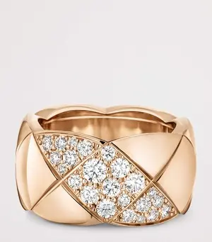 Chanel Gold And Diamond Coco Crush Ring