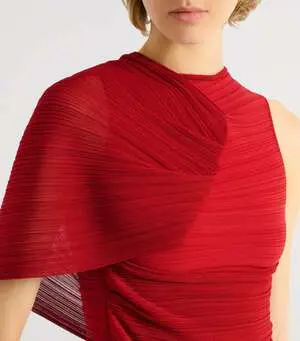 Balmain Ruched Asymmetrical Top