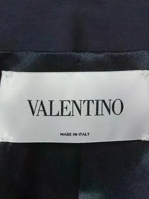 Valentino Garavani Wool And Silk Blend Wrap Jacket
