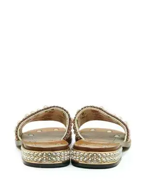 Gucci Embellished Lupe Sandals