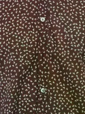 LANVIN Geometric-print Shirt