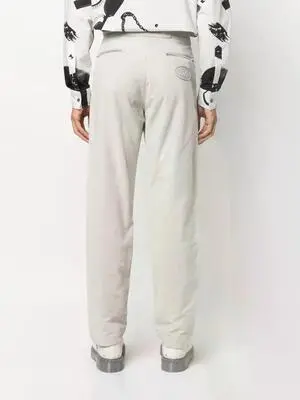 Moschino Patch Straight-leg Trousers