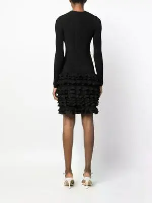 Moschino Long-sleeve Drop-waist Dress