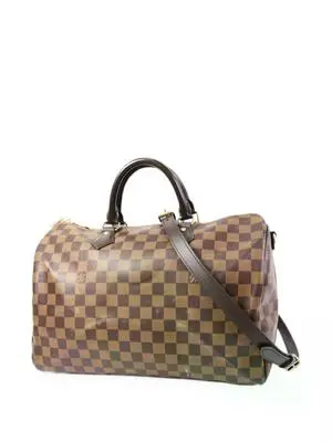 LOUIS VUITTON Speedy Bandoulière 35 Tote Bag - Brown