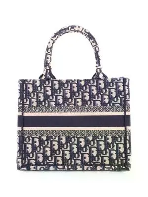 Dior Book Oblique Canvas Small Tote Bag