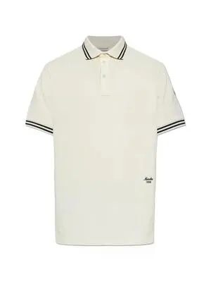 Moncler Logo-embroidered Polo Shirt