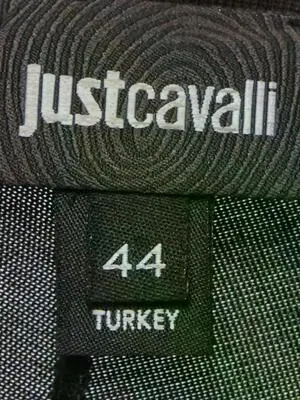 Just Cavalli Coated Long-sleeve Blouse