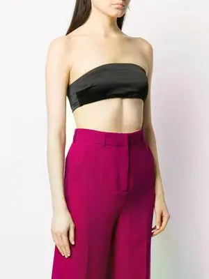TOM FORD Strapless Bandeau Crop Top