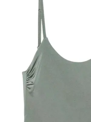 MOUTAKI Ruched Scoop Neck Swimsuit