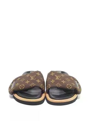 LOUIS VUITTON Monogram Pillow Slides