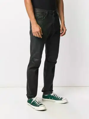 DIESEL® D-strukt Slim Fit Jeans - Black