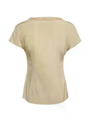 Dolce & Gabbana Bateau Neck Crepe Top