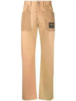 Moschino Straight-leg Cotton Trousers