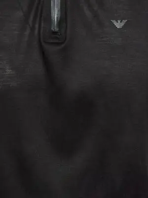 Emporio Armani Zip-up T-shirt