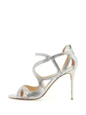 JIMMY CHOO Leslie Stiletto Sandals