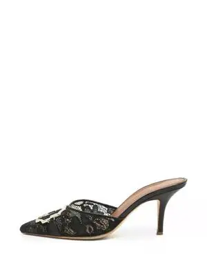 Malone Souliers Floral Mules Clogs For Women
