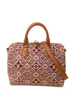 LOUIS VUITTON Speedy Bandoulière 25 Bag - Red