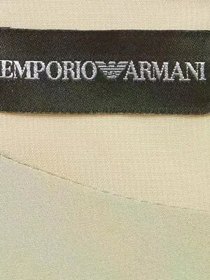Emporio Armani Sleeveless Striped Silk Top