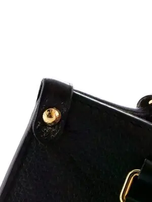 LOUIS VUITTON Lock & Go Leather Tote Bag