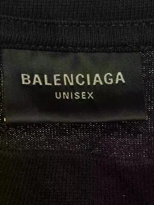 Balenciaga Logo Print Crewneck T-shirt