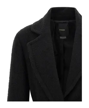 Pinko Belted Single-breasted Coat