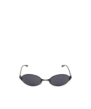 Alexander McQueen Neo Oval Sunglasses - Gray