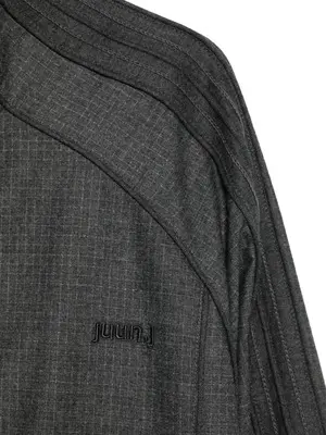 JUUN.J Zip-up Checked Jacket