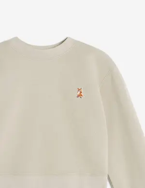 Maison Kitsuné Lady Fox Cropped Sweatshirt
