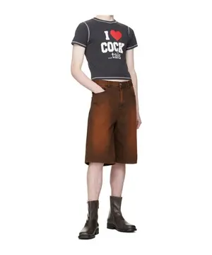 CARNE BOLLENTE Crew Neck Printed T-shirt