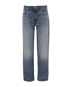 HAIKURE Belt Loop Jeans - Blue