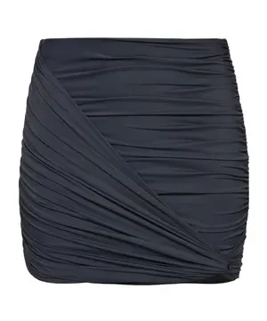 Magda Butrym Draped Ruched Mini Skirt