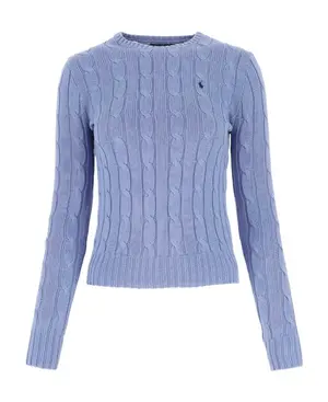 Polo Ralph Lauren Pony Embroidered Knitted Jumper - Blue