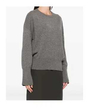 Soft Goat Long-sleeve Cre-neck Knitwear