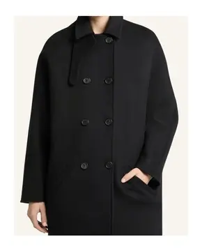 COURREGES Double-breasted Oversized Coat