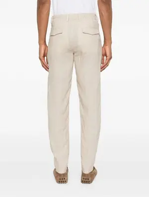Eleventy Drawstring Pleated Trousers