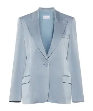 Marella Long-sleeve Blazer - Gray