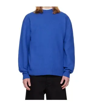 JIL SANDER Crew Neck Sweater - Blue