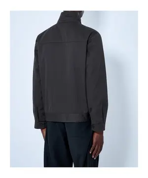 THE ROW Long Sleeve Zip Up Jacket With High Neck