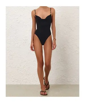 Zimmermann Mahon Trim-detail Swimsuit